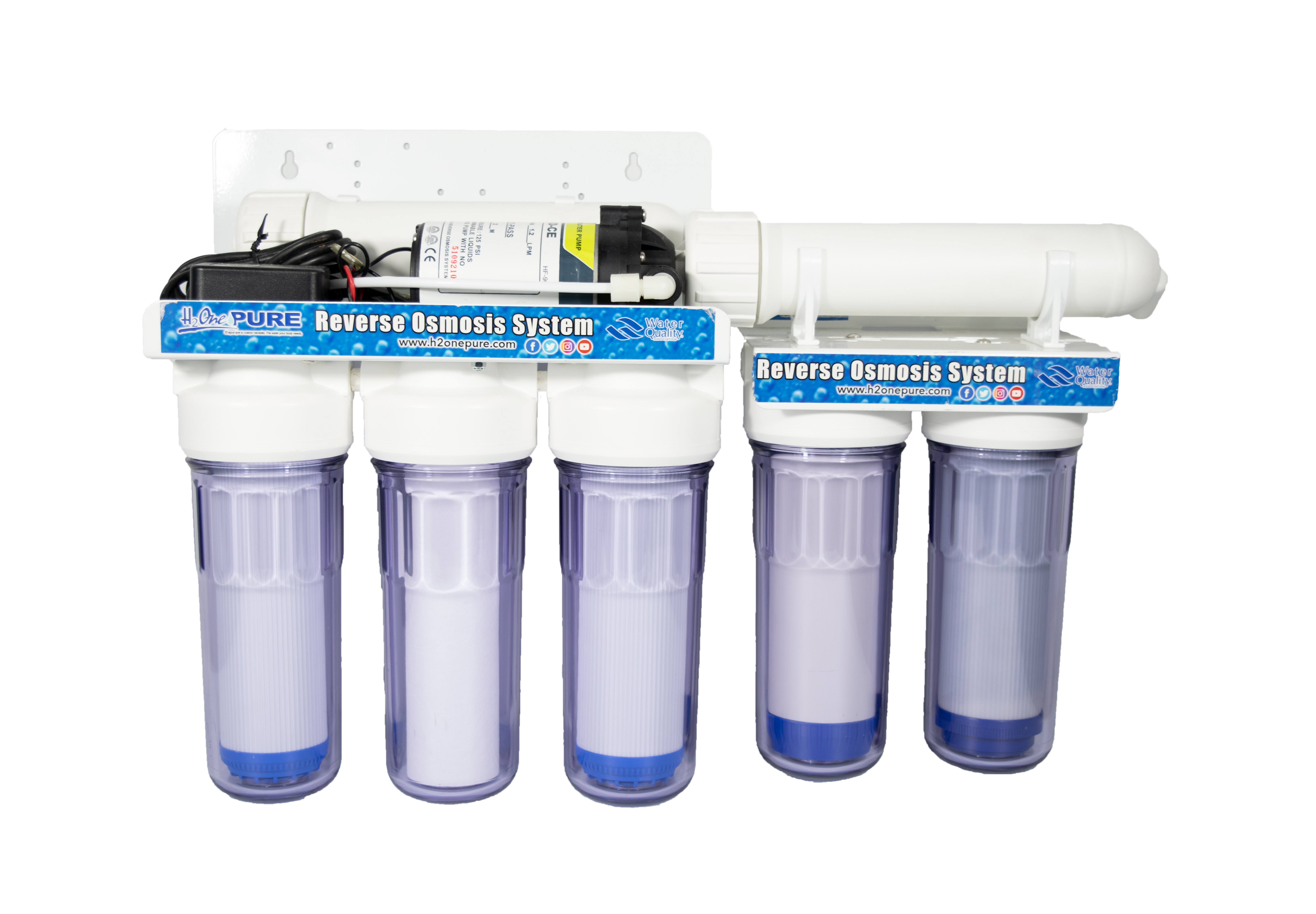 Aquarium water filtration system with 7 stages | H2one Pure